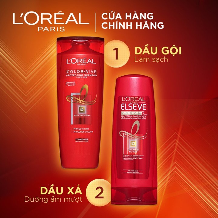 Dầu gội Elseve Color Vive 330ml | L'Oréal Paris